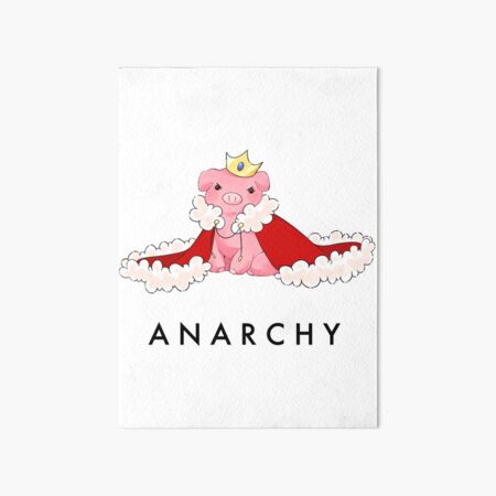 "Technoblade Anarchy Pig" Art Board Print for Sale by Jamaika-Vuppir ...