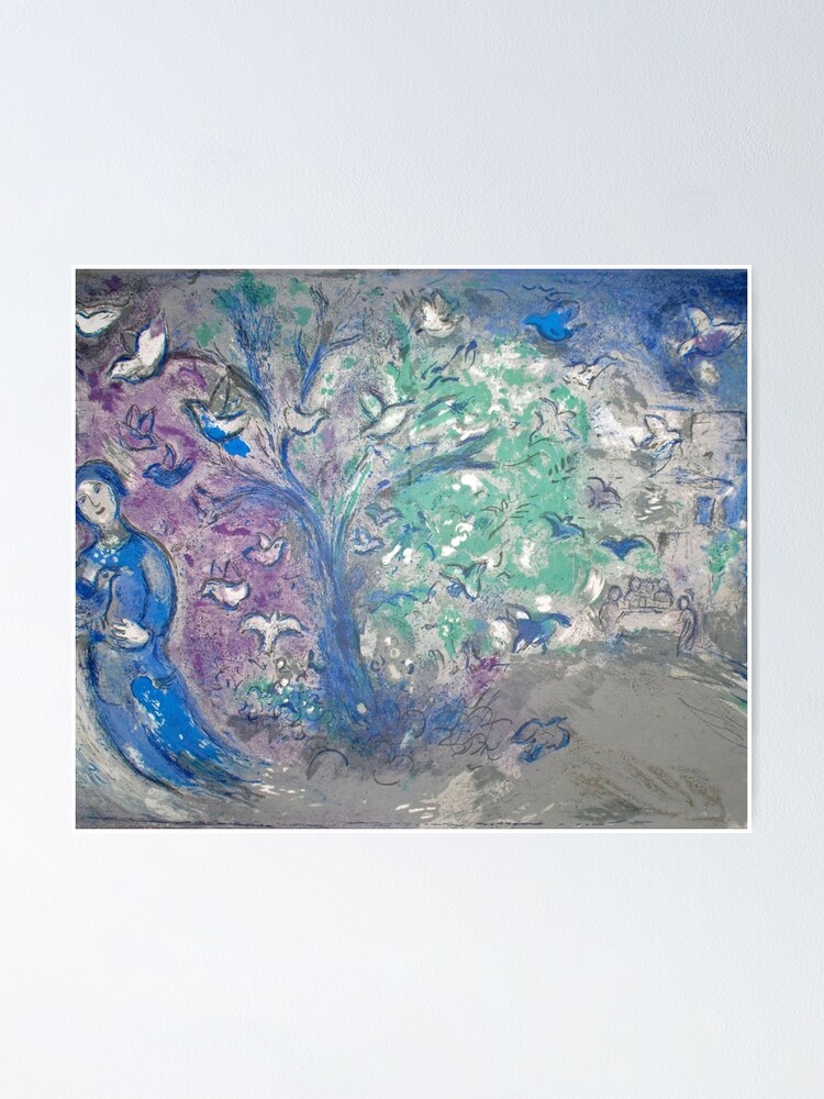 "A green tree art of marc chagall famous poster " Poster for Sale by ...