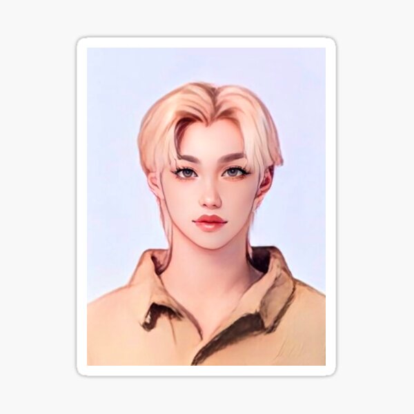 "Felix Stray Kids" Sticker for Sale by kryzlcreates | Redbubble