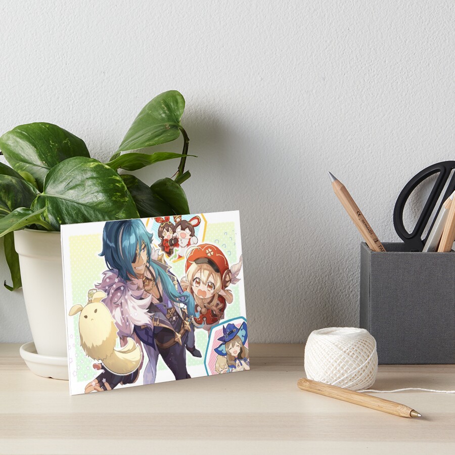 ""Hehe" - Kaeya said" Poster for Sale by Littlebear1503 | Redbubble