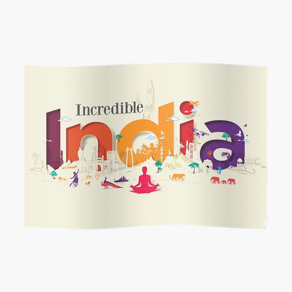 Incredible India Logo Vector