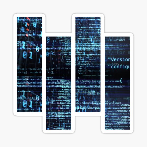 Binary Code Coder Software Developer And Web Developer Sticker For Sale By Slsandaruwan