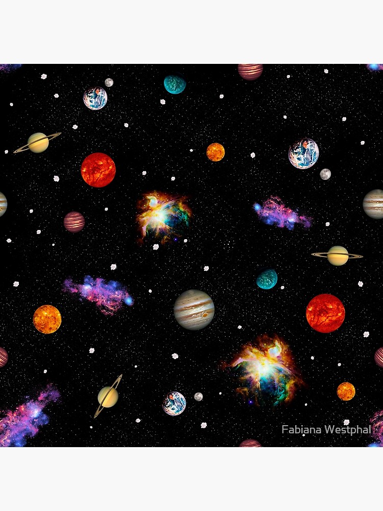 "Cosmic Spring Floral Universe" Photographic Print for Sale by FabiWes ...