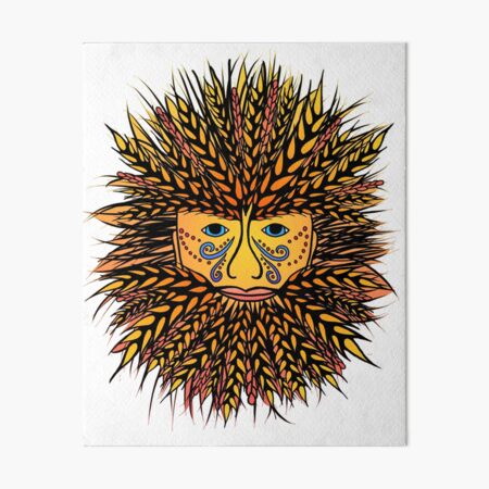 "Celtic Sun God Lugh Portrait, Harvest God Of Lughnasadh, Lammas ...