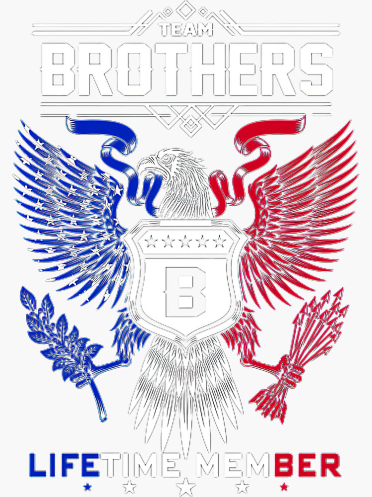 "Brothers Name " Sticker for Sale by AlayaMundi | Redbubble