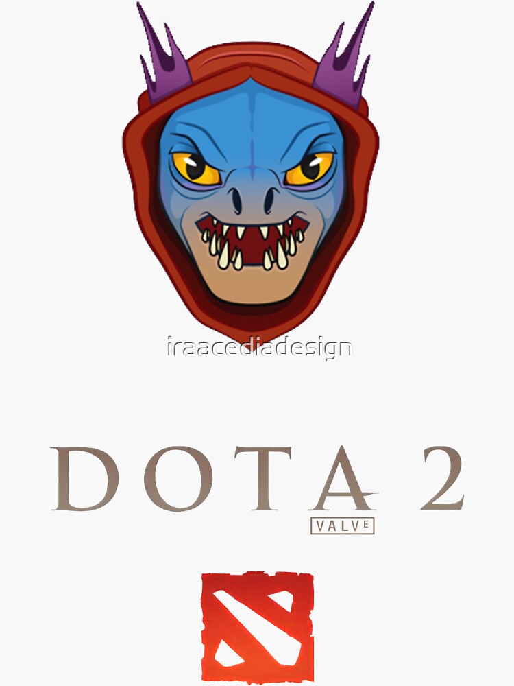 "Slark Dota 2" Sticker for Sale by iraacediadesign | Redbubble