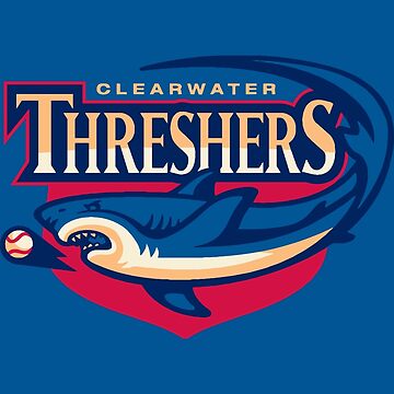 "The Clearwater-Threshers Logo" Sticker for Sale by pixsuperstar ...