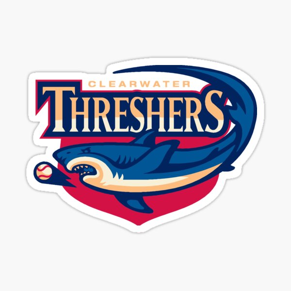 "The Clearwater-Threshers Logo" Sticker for Sale by pixsuperstar ...