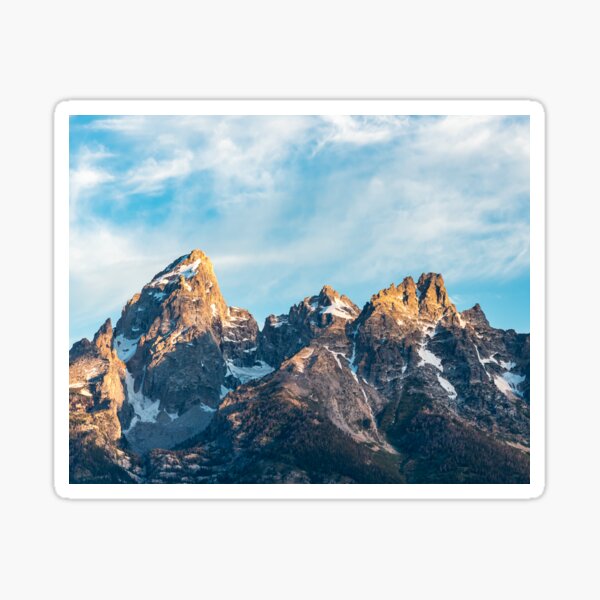 "The Grand Tetons" Sticker for Sale by Hayden-Photo | Redbubble