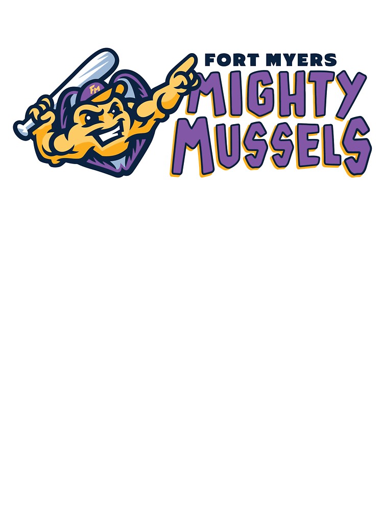 "The Fort-Myers Mighty-Mussels Logo" Kids T-Shirt for Sale by ...