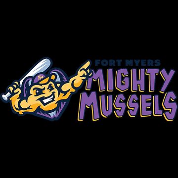 "The Fort-Myers Mighty-Mussels Logo" Kids T-Shirt for Sale by ...