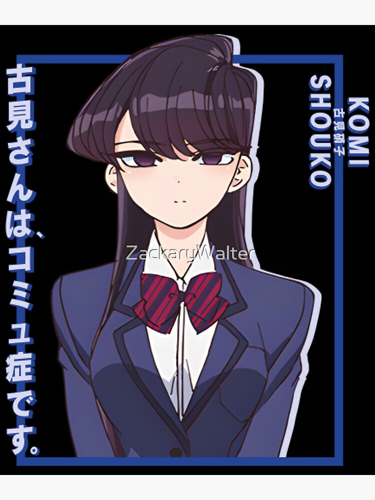 "Komi Can't Communicate Komi San Retro - Komi Shouko" Poster for Sale ...