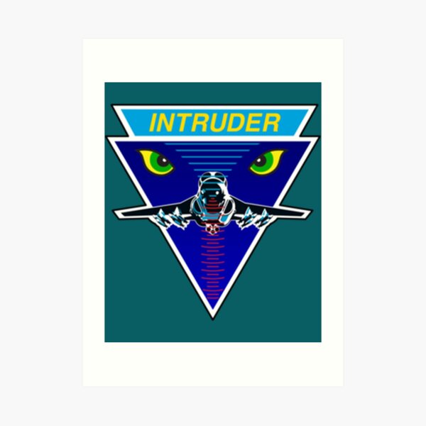 "A-6 Intruder Logo " Art Print for Sale by GabrielFishArt | Redbubble