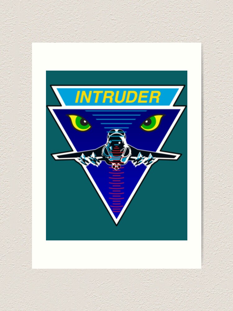 "A-6 Intruder Logo " Art Print for Sale by GabrielFishArt | Redbubble