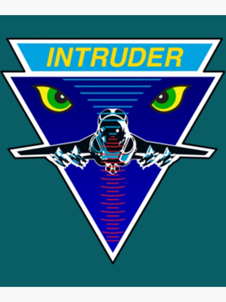 "A-6 Intruder Logo " Poster for Sale by GabrielFishArt | Redbubble