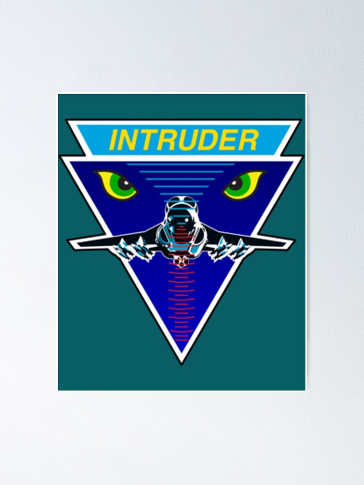 "A-6 Intruder Logo " Poster for Sale by GabrielFishArt | Redbubble