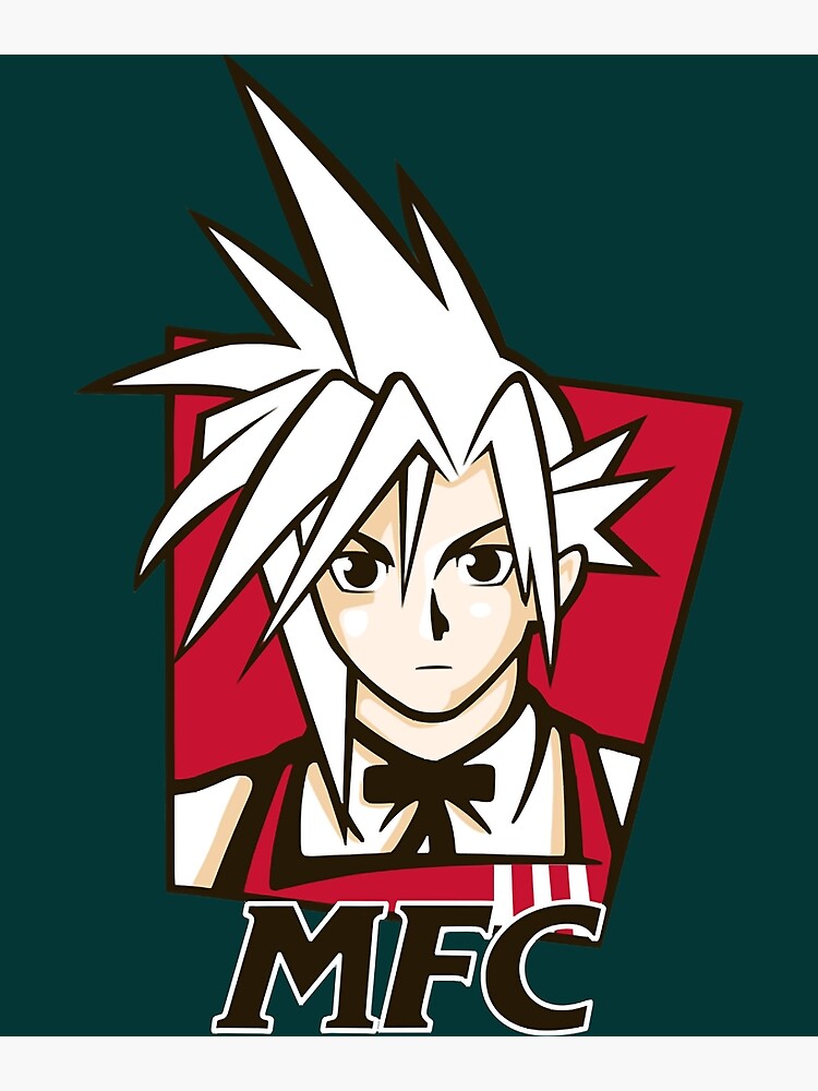 "Midgar Fried Chocobo KFC MFC " Poster for Sale by Karakayaleather ...