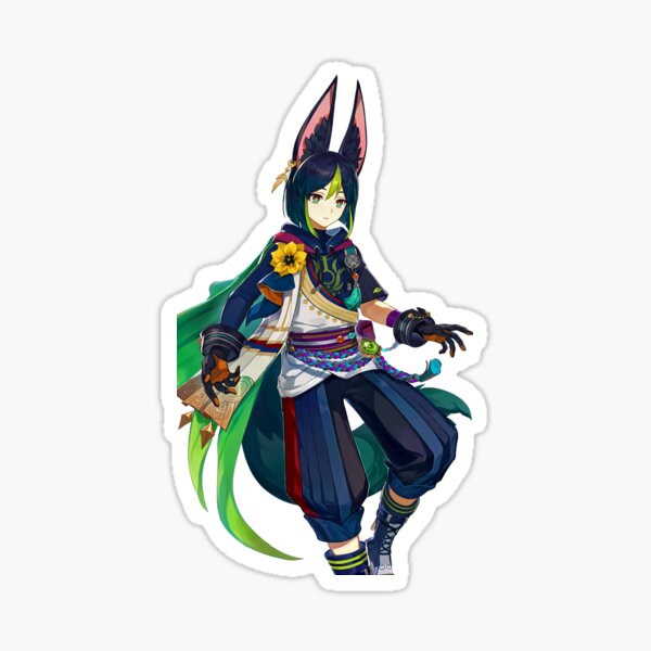 "Tighnari - Genshin Impact" Sticker for Sale by Omagatoki | Redbubble