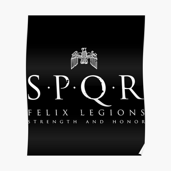 "Roman Army SPQR " Poster for Sale by HaroldHarrisArt | Redbubble
