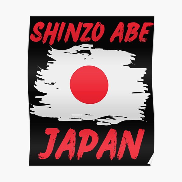 "Vintage Shinzo Abe Japan Shinzo Abe Japanese " Poster for Sale by ...