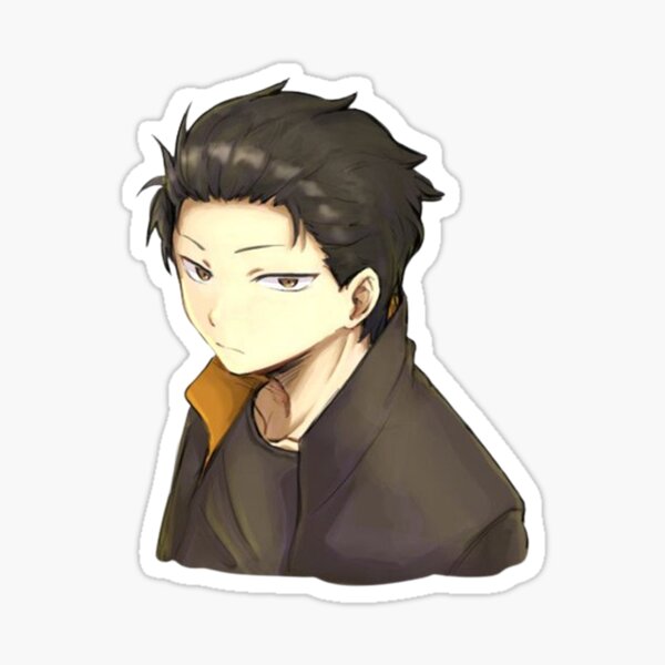 "Re Zero Subaru Natsuki " Sticker for Sale by SM3KM | Redbubble