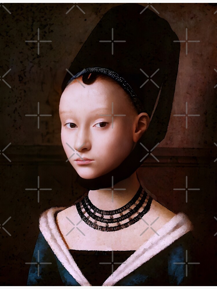 "Petrus Christus - Portrait of a Young Girl (Remastered by Tooples Art ...