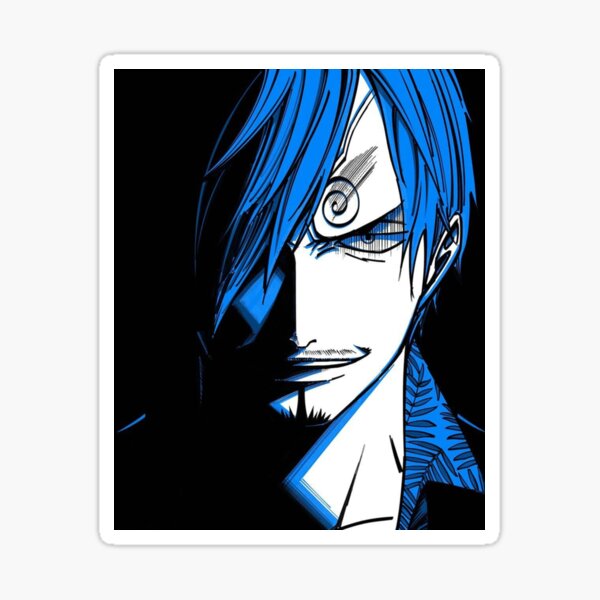 "One Piece Sanji" Sticker for Sale by braufulco | Redbubble