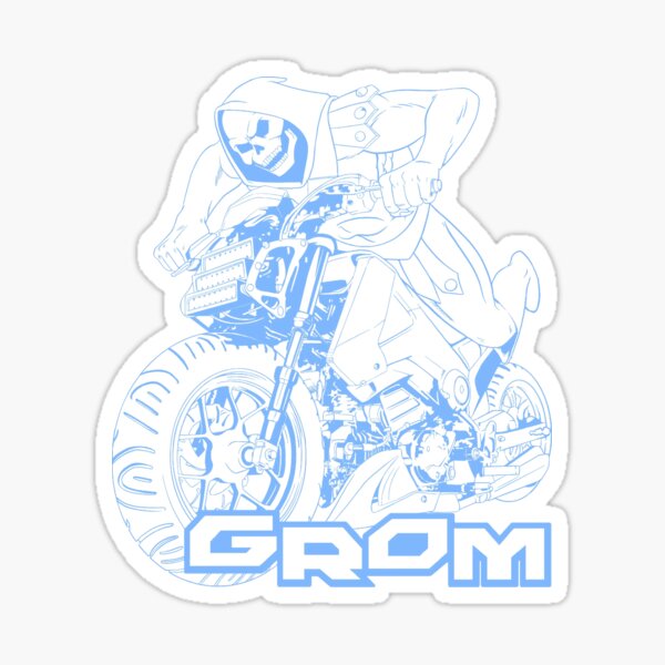 "Skelator on GROM" Sticker for Sale by teeks82 | Redbubble