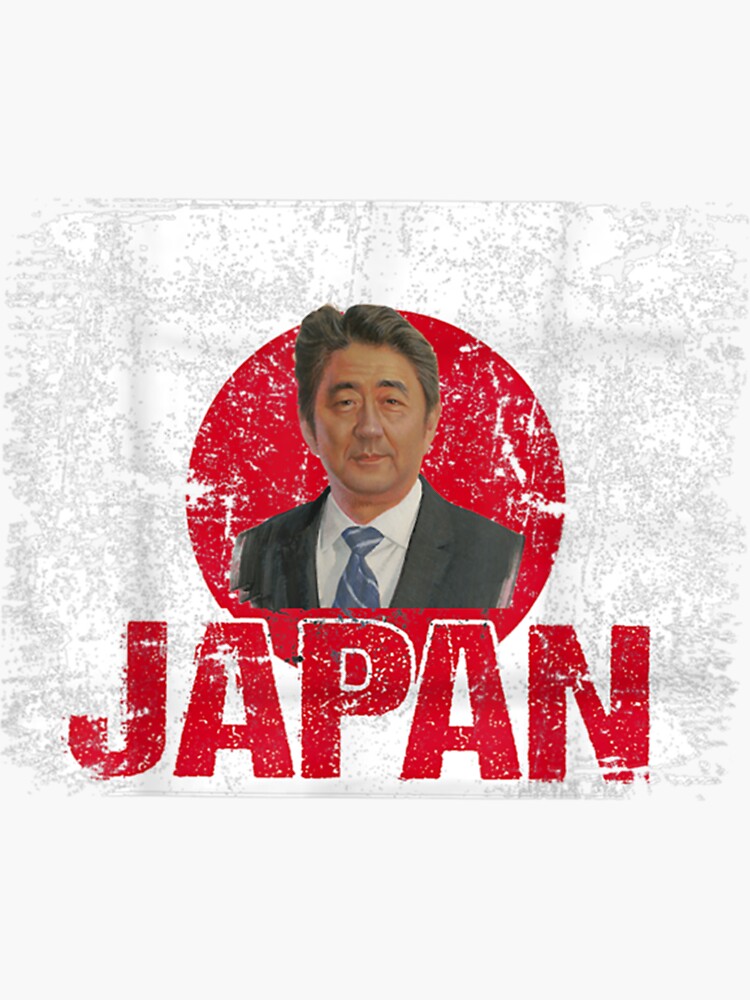 "Pray For Shinzo Abe Japan " Sticker for Sale by Anavegas | Redbubble