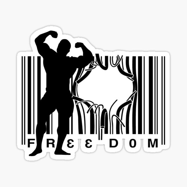 "Freedom" Sticker for Sale by wacas | Redbubble