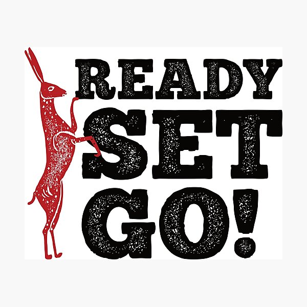 "Ready, Set, Go! Hare from Ancient Greek Amphora" Photographic Print ...