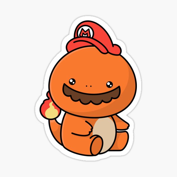 "Charmario" Sticker for Sale by PeelofALifeTime | Redbubble