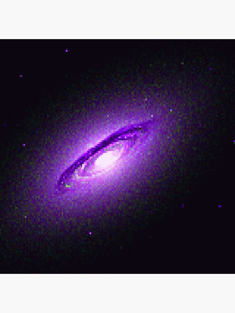 "16-Bit Pixel Art Galaxy NGC 6861 in Purple by Ancient Teknologi" Art ...