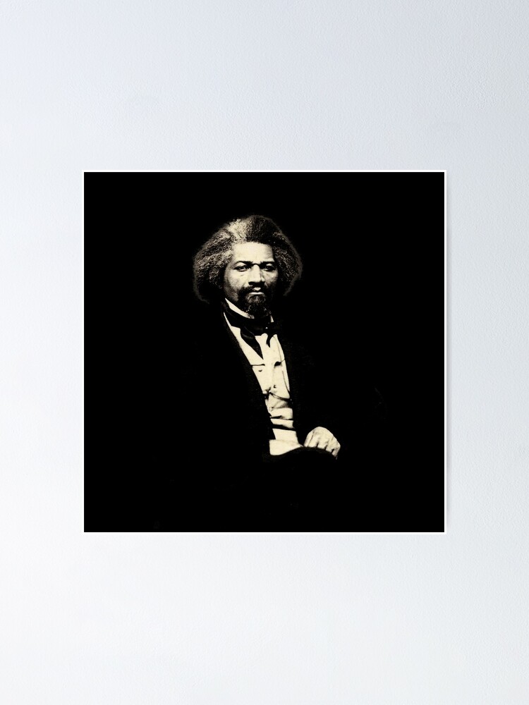 "Frederick Douglass" Poster for Sale by PixelBuilder | Redbubble