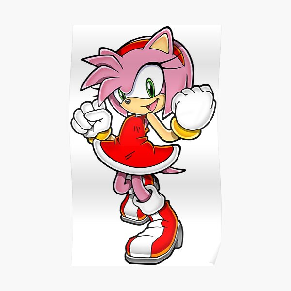 "pink amy rose beautiful" Poster for Sale by RoyENielsen | Redbubble