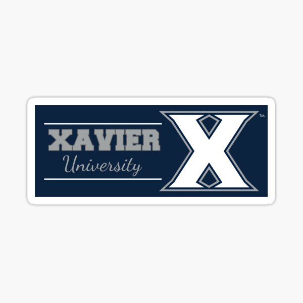 "Xavier University" Sticker for Sale by kristengerard21 | Redbubble