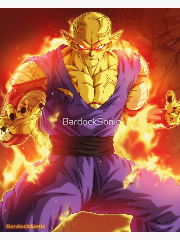 "Orange Piccolo" Sticker for Sale by BardockSonic | Redbubble