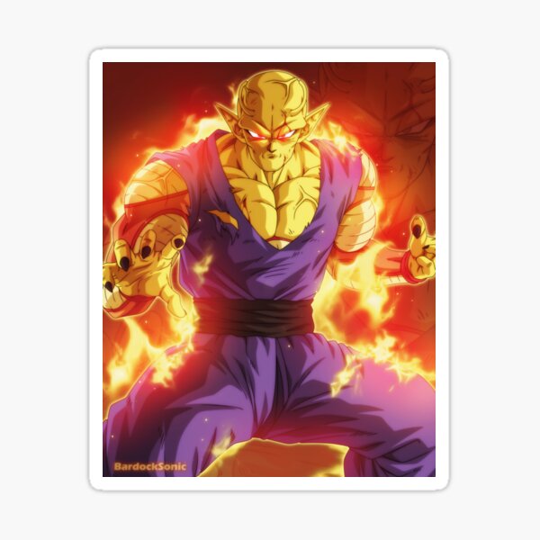 "Orange Piccolo" Sticker for Sale by BardockSonic | Redbubble