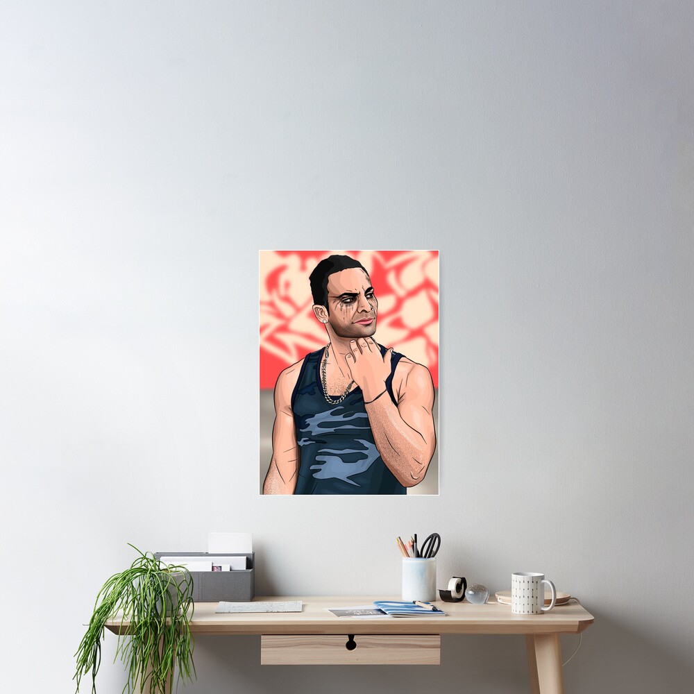 "Michael Mando" Poster for Sale by Nat-Lou-Sil | Redbubble