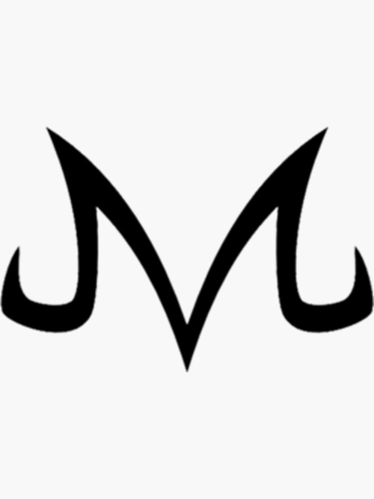 "Logo Majin" Sticker for Sale by provowmar | Redbubble
