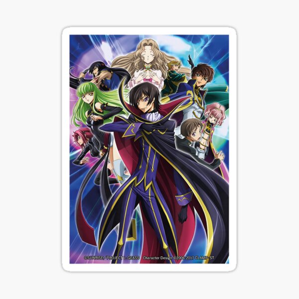 "Code Geass" Sticker for Sale by KaneJimenez | Redbubble