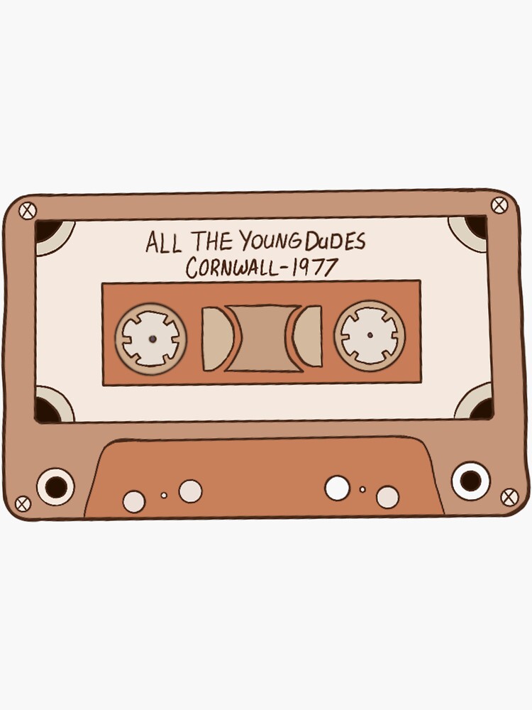 "Atyd cassette" Sticker for Sale by willowxiv | Redbubble