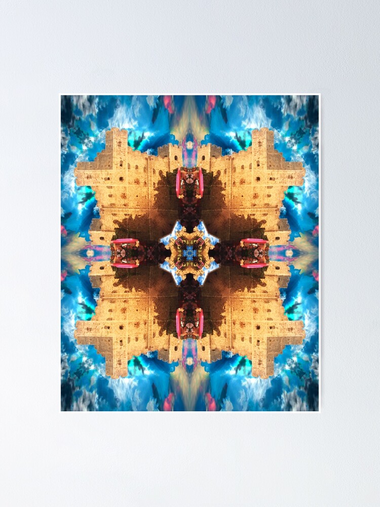 "Rochester castle A." Poster for Sale by CubismArtist | Redbubble