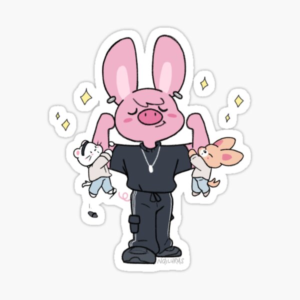 "Stray Kids - Strong Dwaekki" Sticker by nailurus | Redbubble