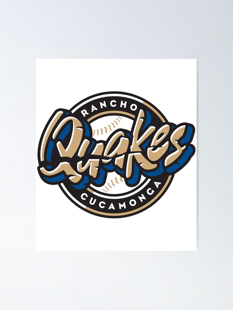 "The Rancho-Cucamonga-Quakes Logo" Poster for Sale by hynixlab | Redbubble