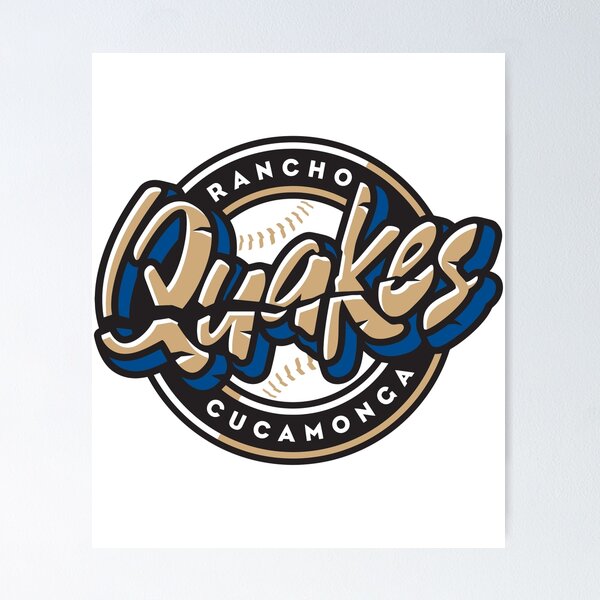 "The Rancho-Cucamonga-Quakes Logo" Poster for Sale by hynixlab | Redbubble