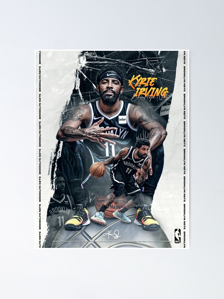 "Kyrie Irving Digital Art" Poster for Sale by AldrinDesigns | Redbubble