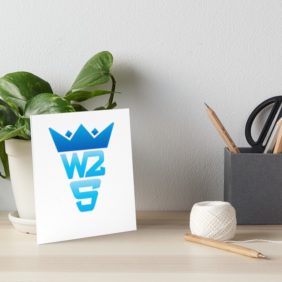 "Wroetoshaw/W2S LOGO" Art Board Print by gibbiceps | Redbubble