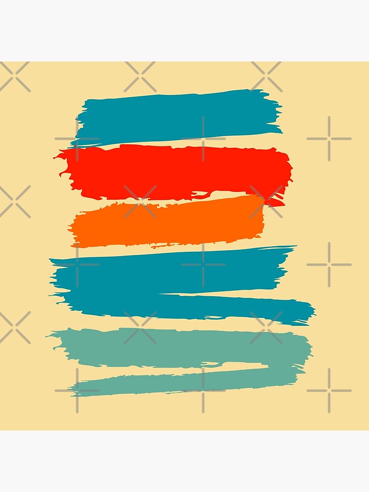 "retro color" Poster for Sale by PurpleRange | Redbubble