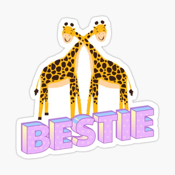 "Bestie" Sticker for Sale by VIPALPHA | Redbubble
